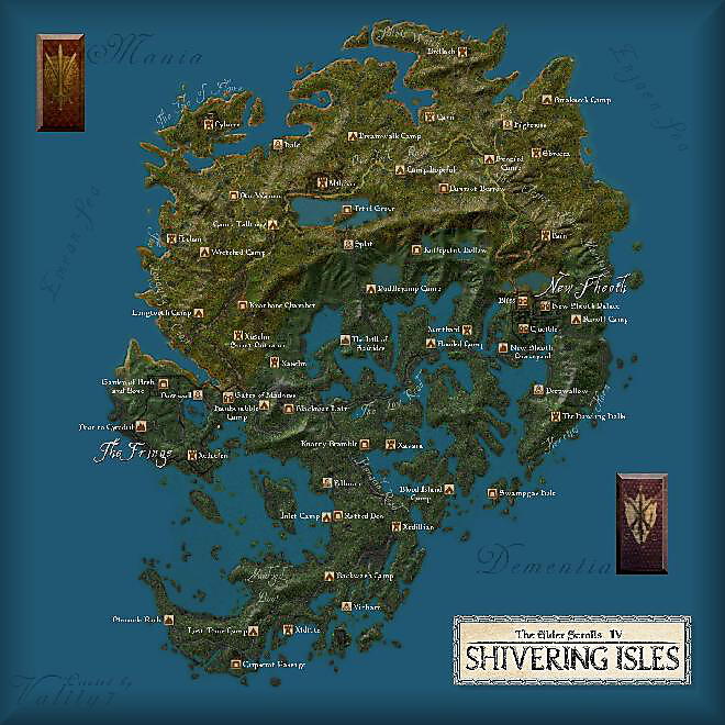 Die shivering isles | Oblivion Power